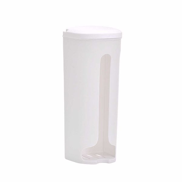 Punch-free Plastic Bag Storage Box Kit Flip Garbage Bag Organizers Case ...