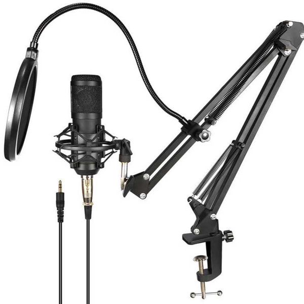 Professional Studio Condenser Microphone Bundle set for webcast live ...