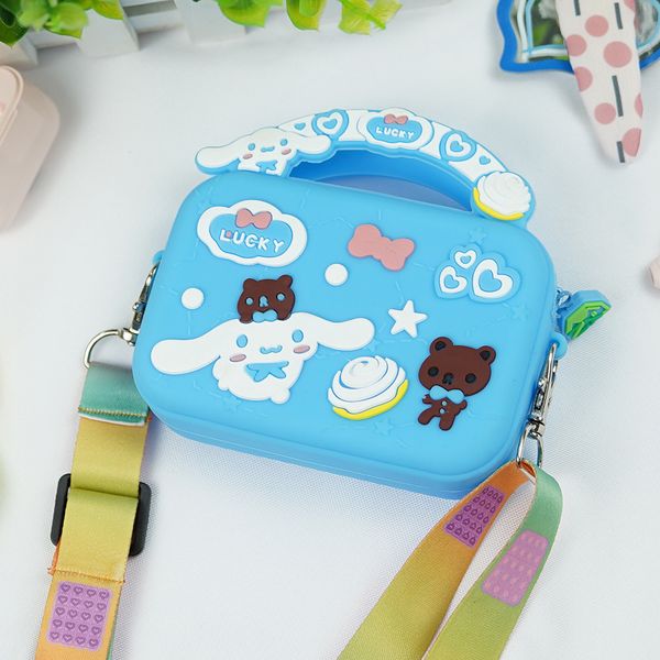 Rodent Pioneer Decompression Coin Purse Pink Melody Silicone Coin Purse ...