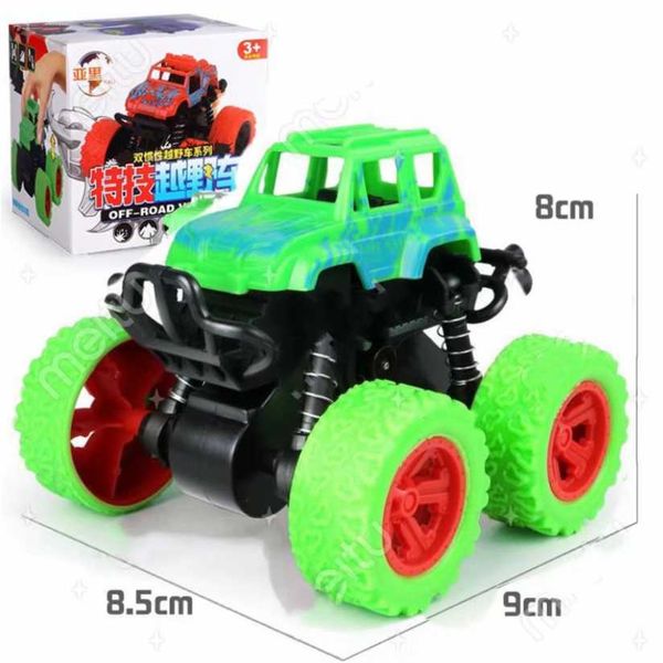 Children's toy car, 4WD off-road vehicle, inertia gear off-road vehicle ...