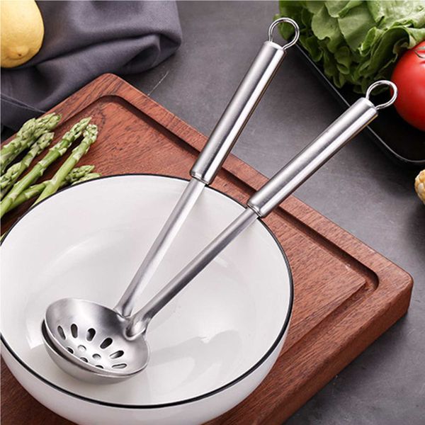 7pcs 201Stainless Steel Kitchenware Set Household Kitchen Soup Spoon ...