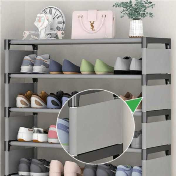 Simple shoe rack reinforcement, multi-layer assembly, simple storage ...