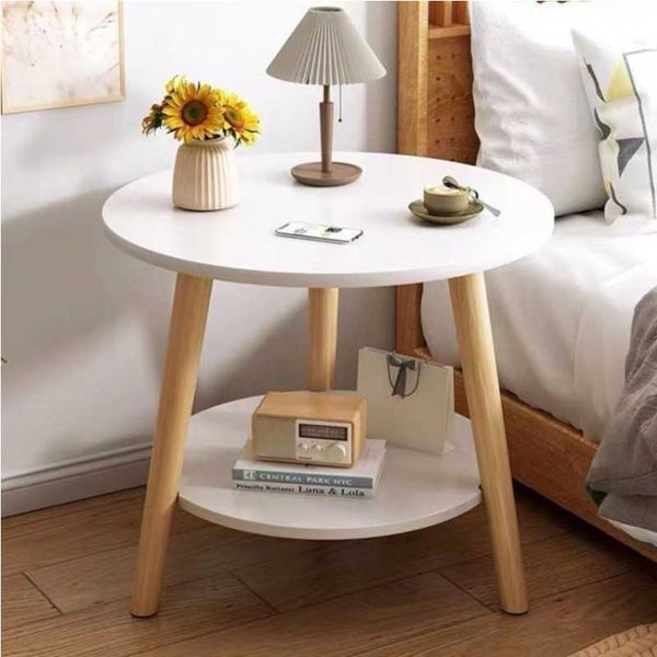 Simple and modern Nordic mini coffee table, living room, sofa, bedside ...