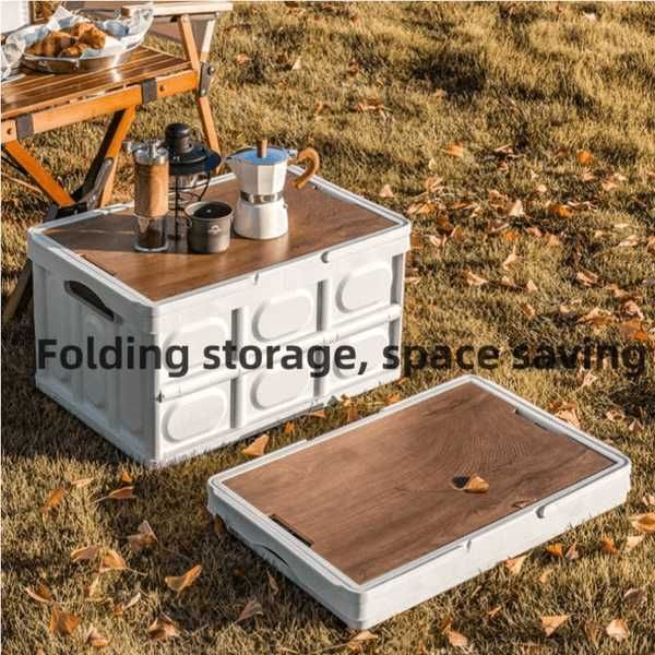 Outdoor Portable Folding Storage Box Camping Organizing Box ...