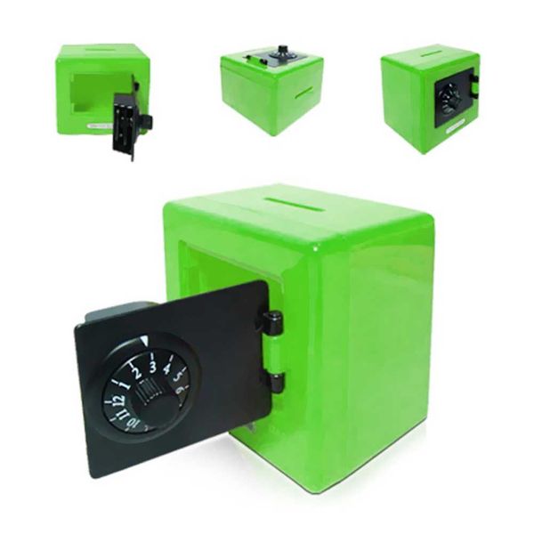 Money Boxes Combination Lock Coin Saving Storage Box Code Cash Case - L192