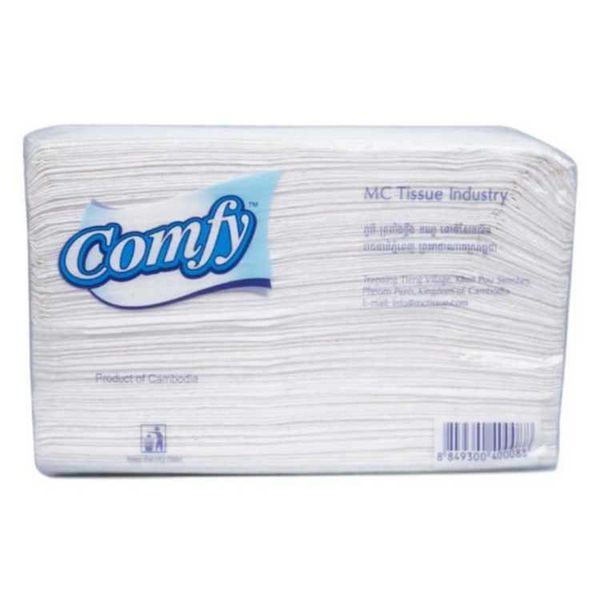 2 boxes of Comfy hand towel, blue, premium (tissue & paper) - 200MM ...