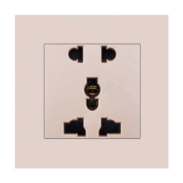 International Universal 5 Holes Socket Electric AC Power Outlet Wall ...