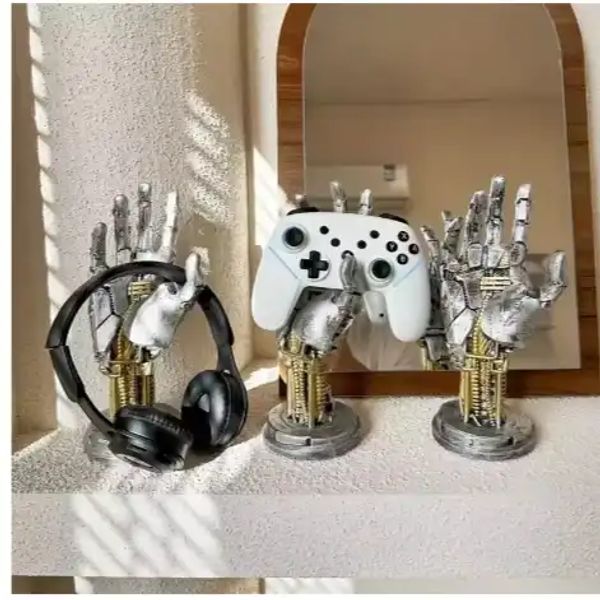 New Creative Game Controller Desktop Stand Cyberpunk Mechanical Arm ...