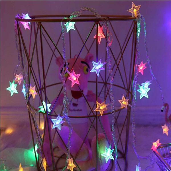 Star LED String Light Battery Powered 8 Modes Party Wedding Christmas ...