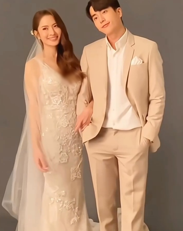 តែងឈុតរៀបការថតរឿងសោះ Aff និង Nonkul ផ្អែមល្ហែមដូចរៀបការមែនទែន ...