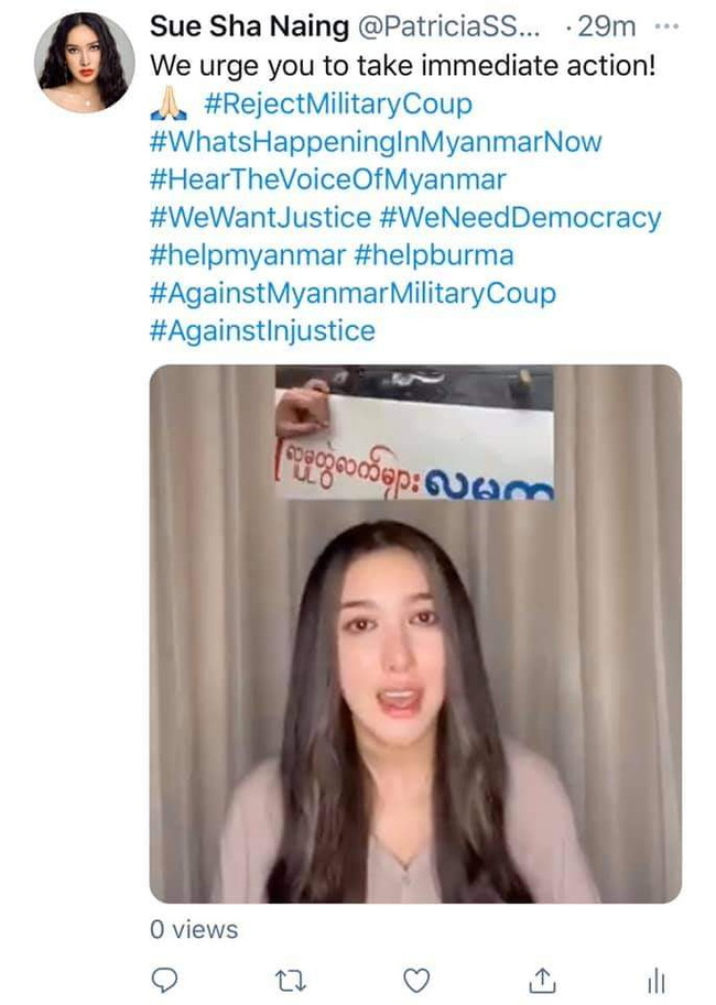 ကိုယ့်နိုင်ငံမှာဖြစ်နေတာတွေကို ကမ္ဘာကသိအောင် အင်္ဂလိပ်စကားနဲ့ပြောပြခဲ့တာကြောင့် ထိုင်းမီဒီယာမှာပ ...