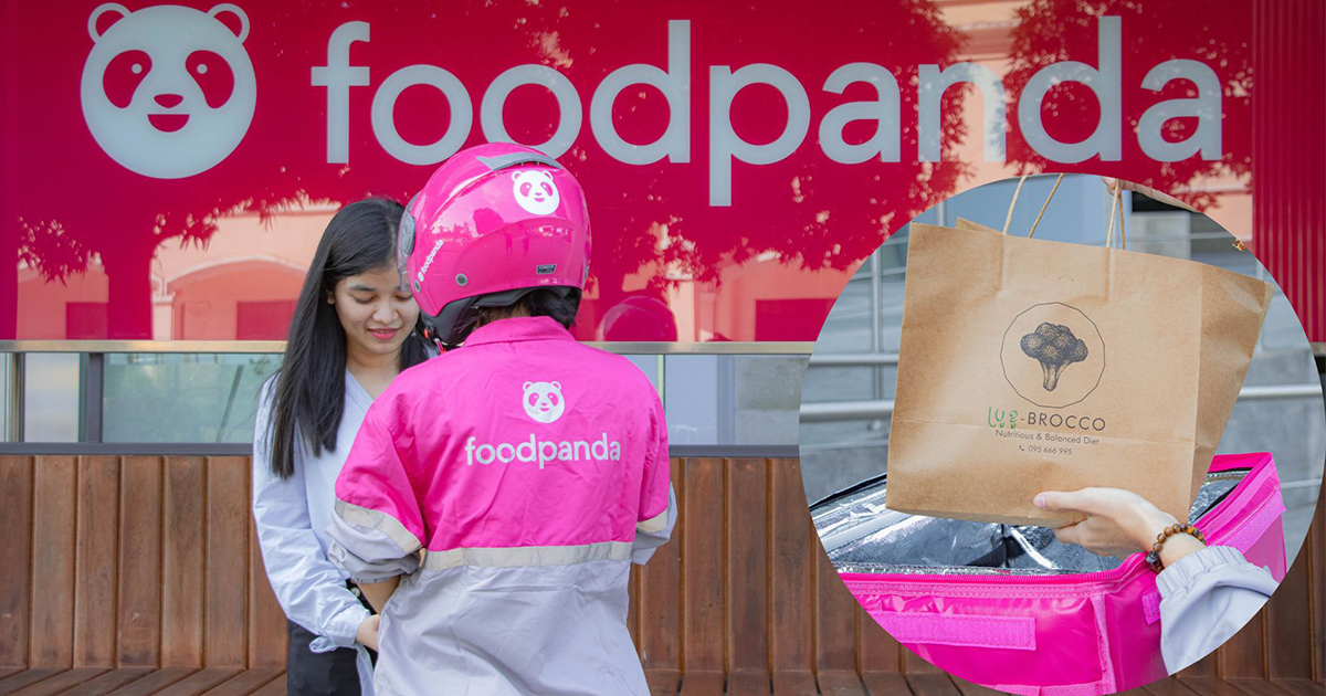 foodpanda ចាប់ដៃគូជាមួយ Brocco ក្នុងការដឹកជញ្ជូ នអាហារសុខភាពតាមរយៈ pandasend - Khmerload
