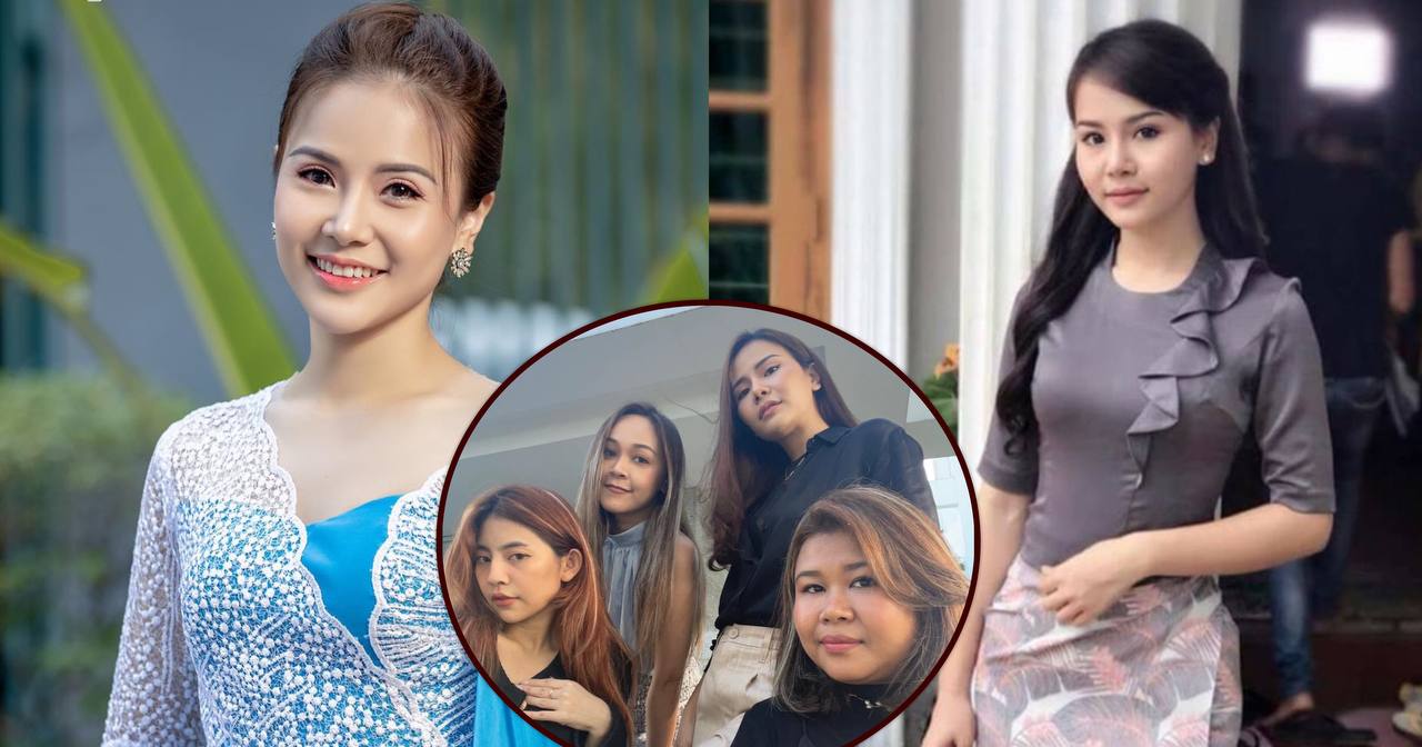 ညီမအရင်းတွေလိုခင်ကြတဲ့ သူငယ်ချင်းတွေရဲ့ ပုံရိပ်လေးတွေကို မျှဝေခဲ့တဲ့ နန်းမြတ်ဖြိုးသင်း ...