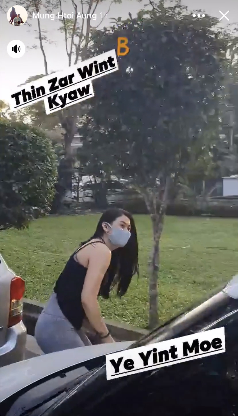 သူမကိုအရမ်းလှတယ်ပြောတယ်ထင်ပြီး ရှက်သွေးတွေဖြာကာပတ်ပြေးနေတဲ့ သင်ဇာဝင့်ကျော်ရဲ့အခွီ Video လေး ...