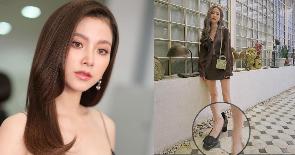 ជាស្រីស្អាតដូច កានកែវ ពាក់ស្បែកជើងដូចខ្ចីគេ ក៏សម - Khmerload