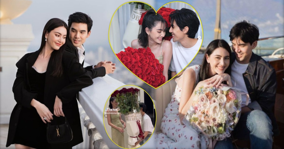 Valentine Day မှာ ချစ်သူလေး Ter ဆီကနေ အချစ်ခံနေရကြောင်း ပုံလေးတွေနဲ့ သက်သေပြခဲ့တဲ့ Davika